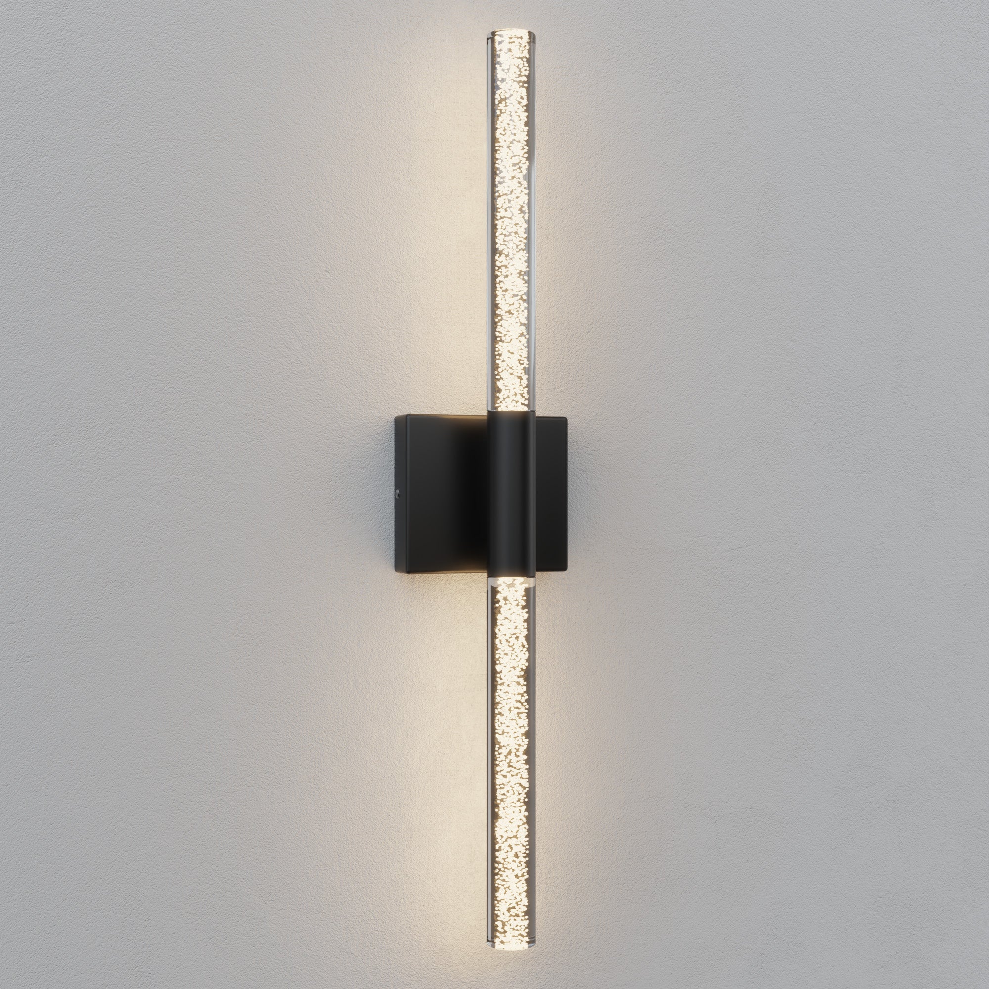 Glint 24''H Dimmable Led Outdoor Sconce With Tempered Glass #7082 ...