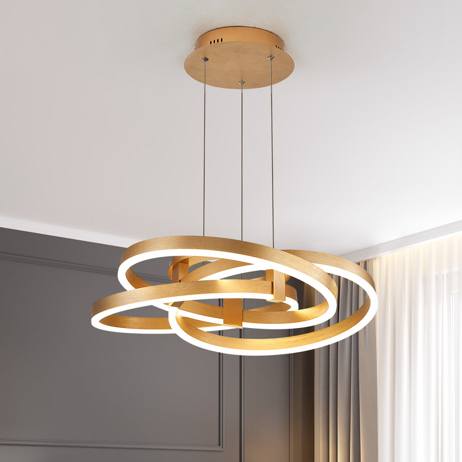 LED Gold Pendant Light - 4modernhome